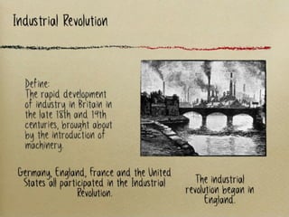 3 1 industrial revolution | PPT