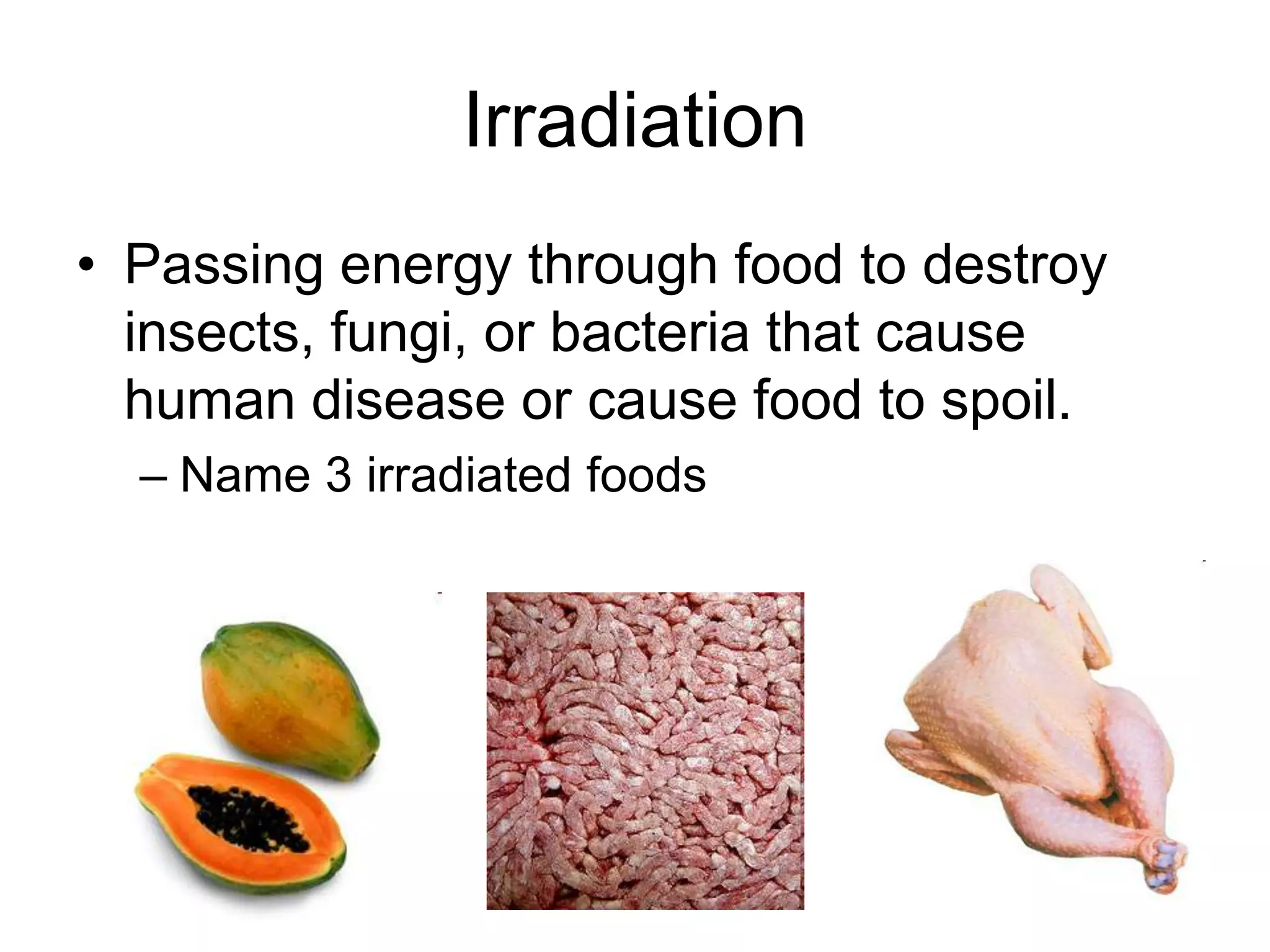Introduction To Food Processing | PPT