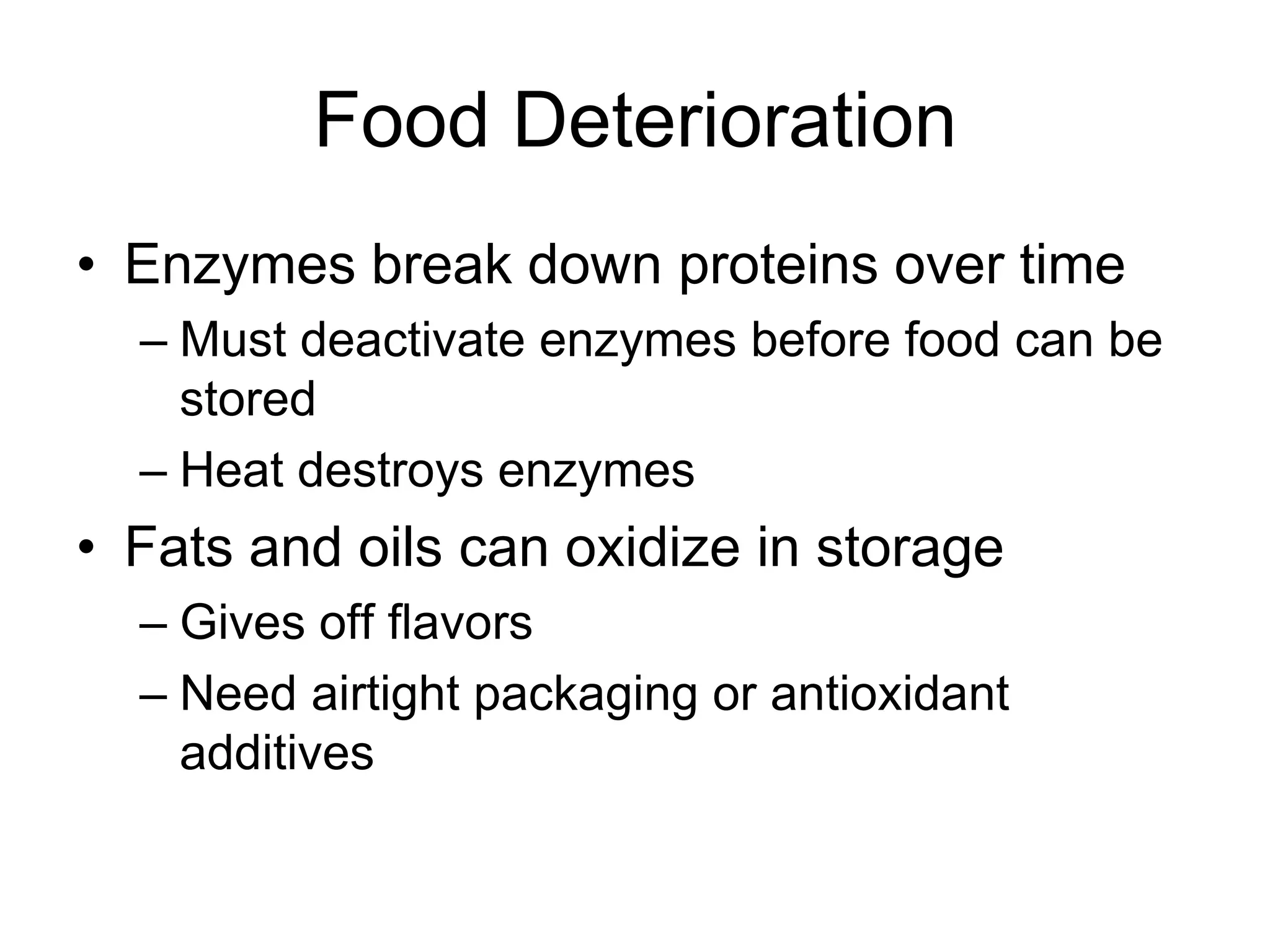 Introduction To Food Processing | PPT