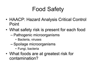 Introduction To Food Processing | PPT