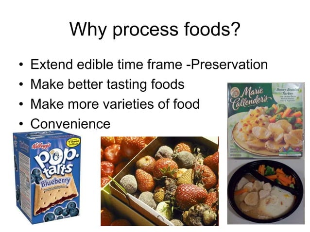 Introduction To Food Processing | PPT