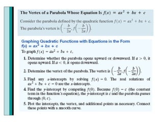 3 1 Quadratic Functions | PPT