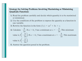 3 1 Quadratic Functions | PPT