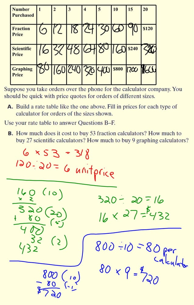 Comparing & Scaling Problem 3 1 Rr | PPT