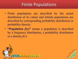 Sampling Distributions | PPTX