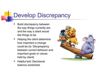 Motivational Interviewing: Who's Driving the Change? | PPT