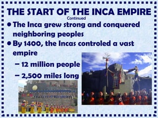 3 1 south america and the incas | PPT