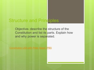 3 1 Structure and Principles | PPTX