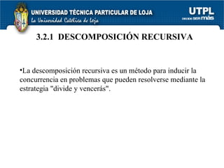 Descomposicion Recursiva | PPT