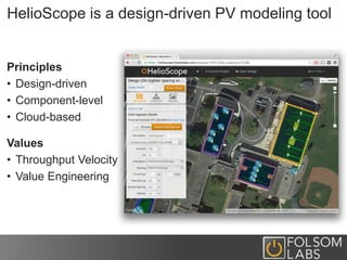 2014 PV Performance Modeling Workshop: Optimizing PV Designs with ...