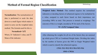 Classification of Formal Regions of Bangladesh Based on Urbanization.pptx