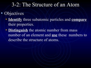 3-2 Structure Of An Atom | PPT