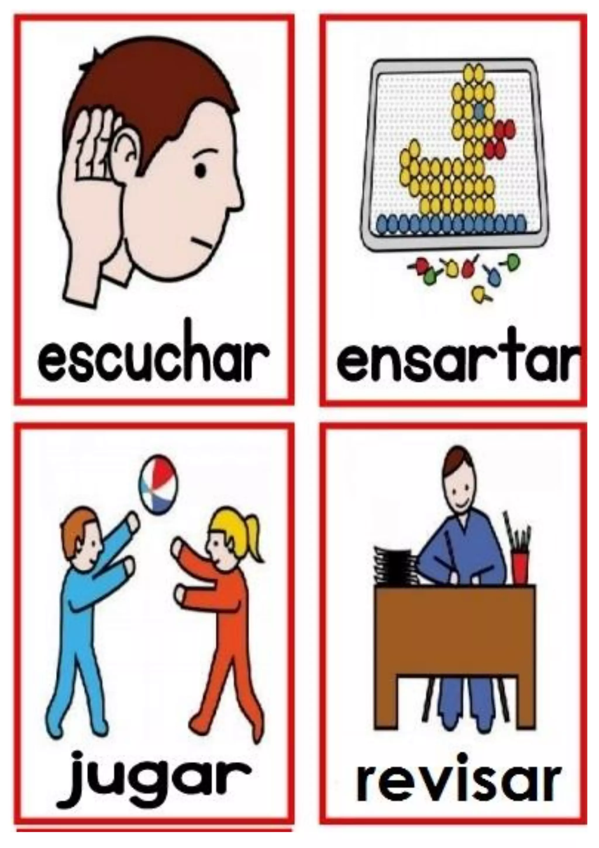 3. verbos pictogramas | PDF
