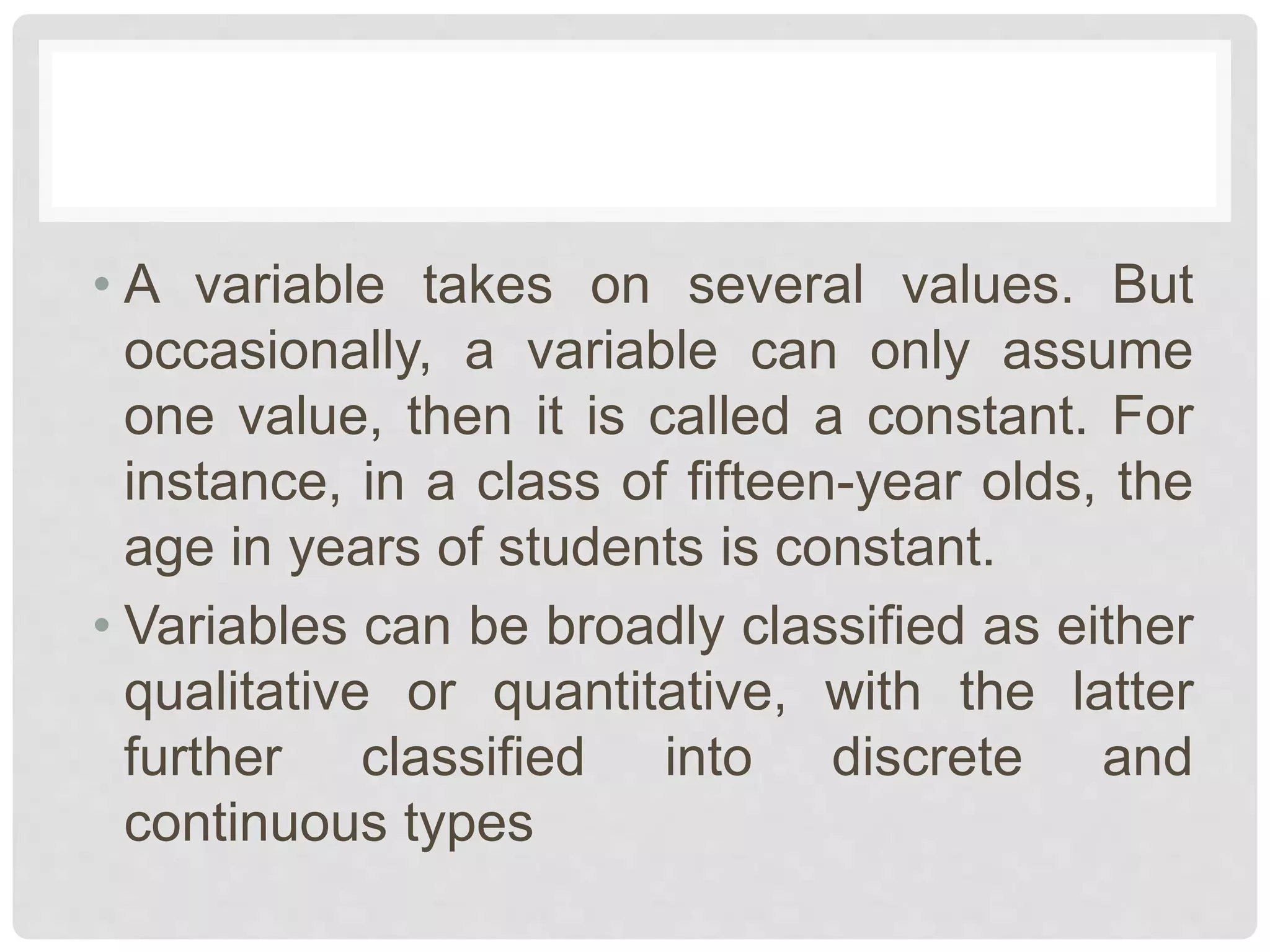 Basic Terms in Statistics | PPTX