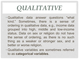 Basic Terms in Statistics | PPTX