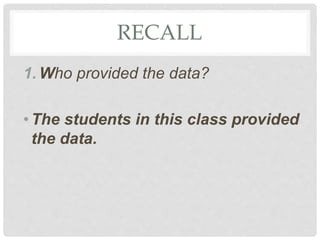 Basic Terms in Statistics | PPTX