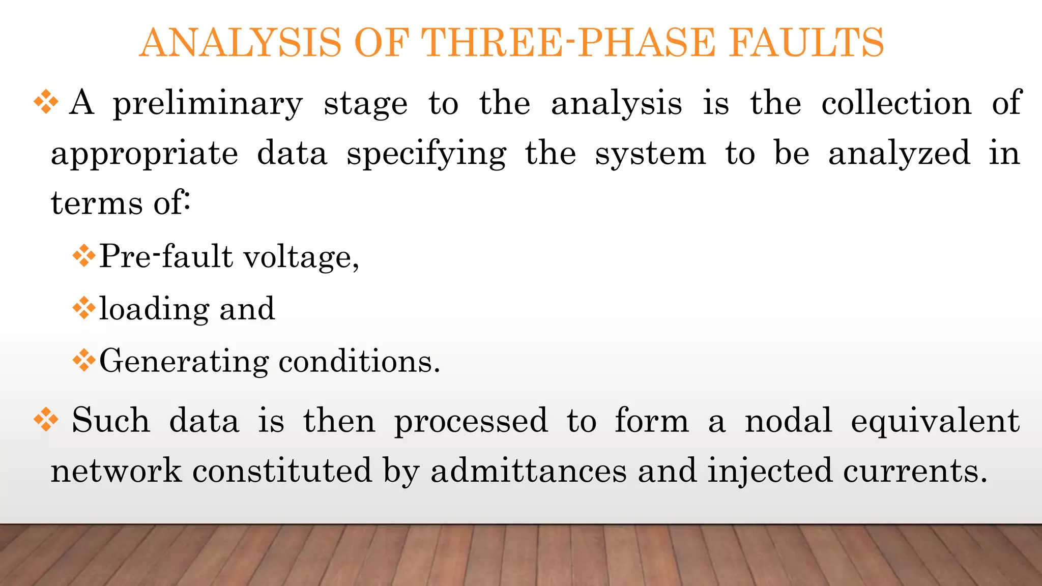 Computer Application in Power system: Chapter three - fault studies | PPTX