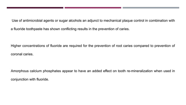 Control of oral biofilms | PPT