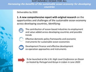 Sustainable Oceans for All: Harnessing the Benefits of the Sustainable ...