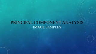 Remote Sensing: Principal Component Analysis | PPTX | Technology ...