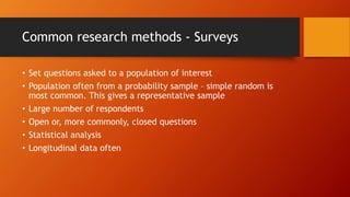 3. building a research design | PPT | Free Download