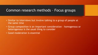 3. building a research design | PPT | Free Download