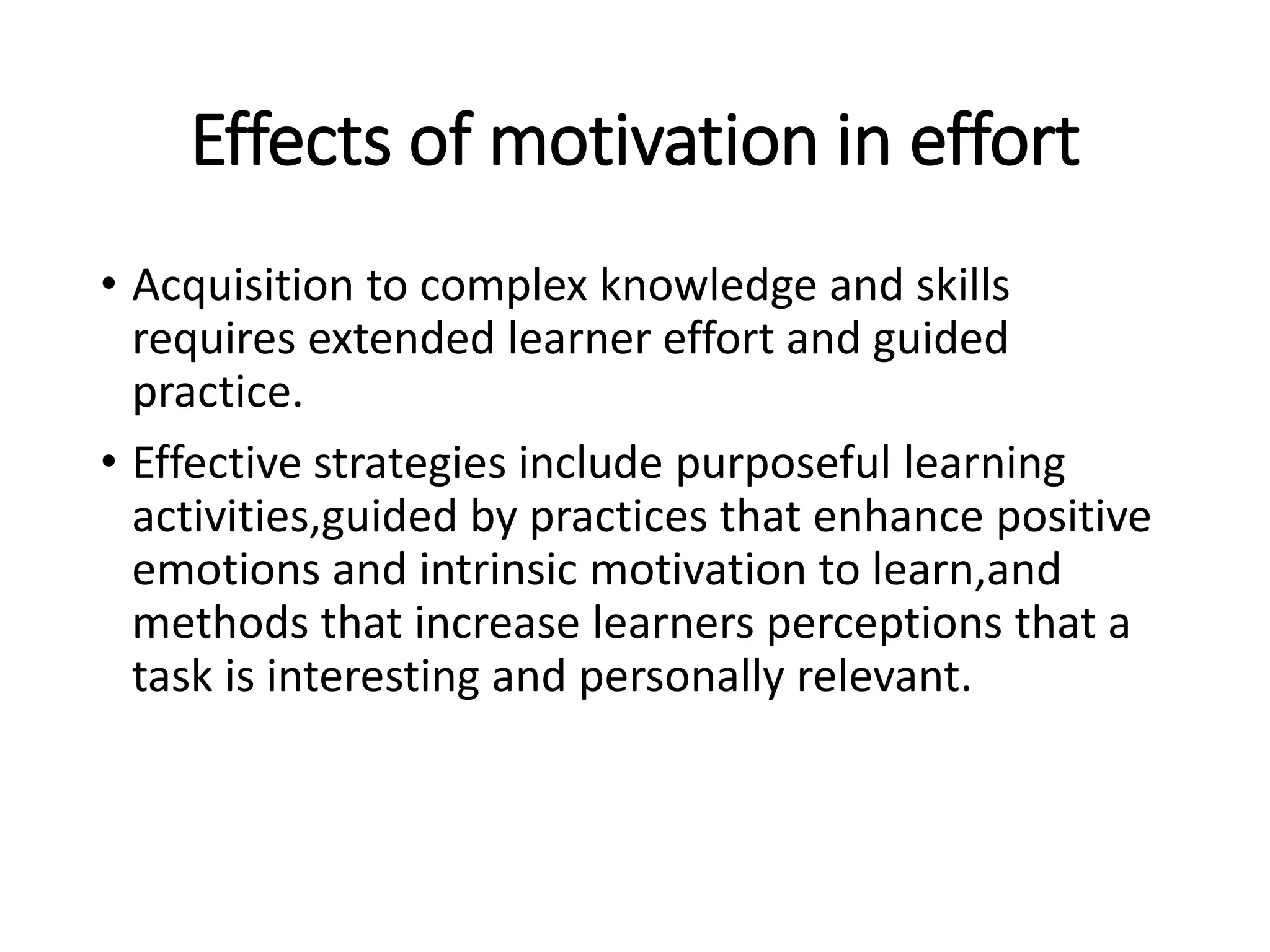 motivational and affective_factors | PPTX