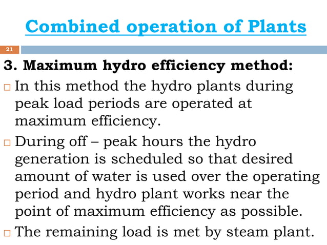 Base Load Plants and Peak Load Plant | PDF | Power and Energy Industry ...