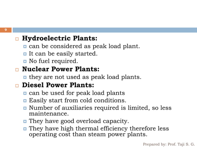Base Load Plants and Peak Load Plant | PDF | Power and Energy Industry ...