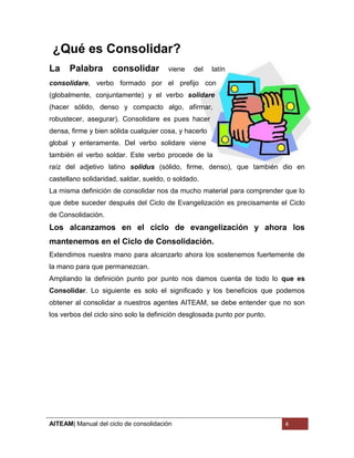 3. manual del ciclo de consolidacion | PDF