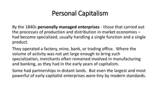 Development of Managerial Capitalism | PPT