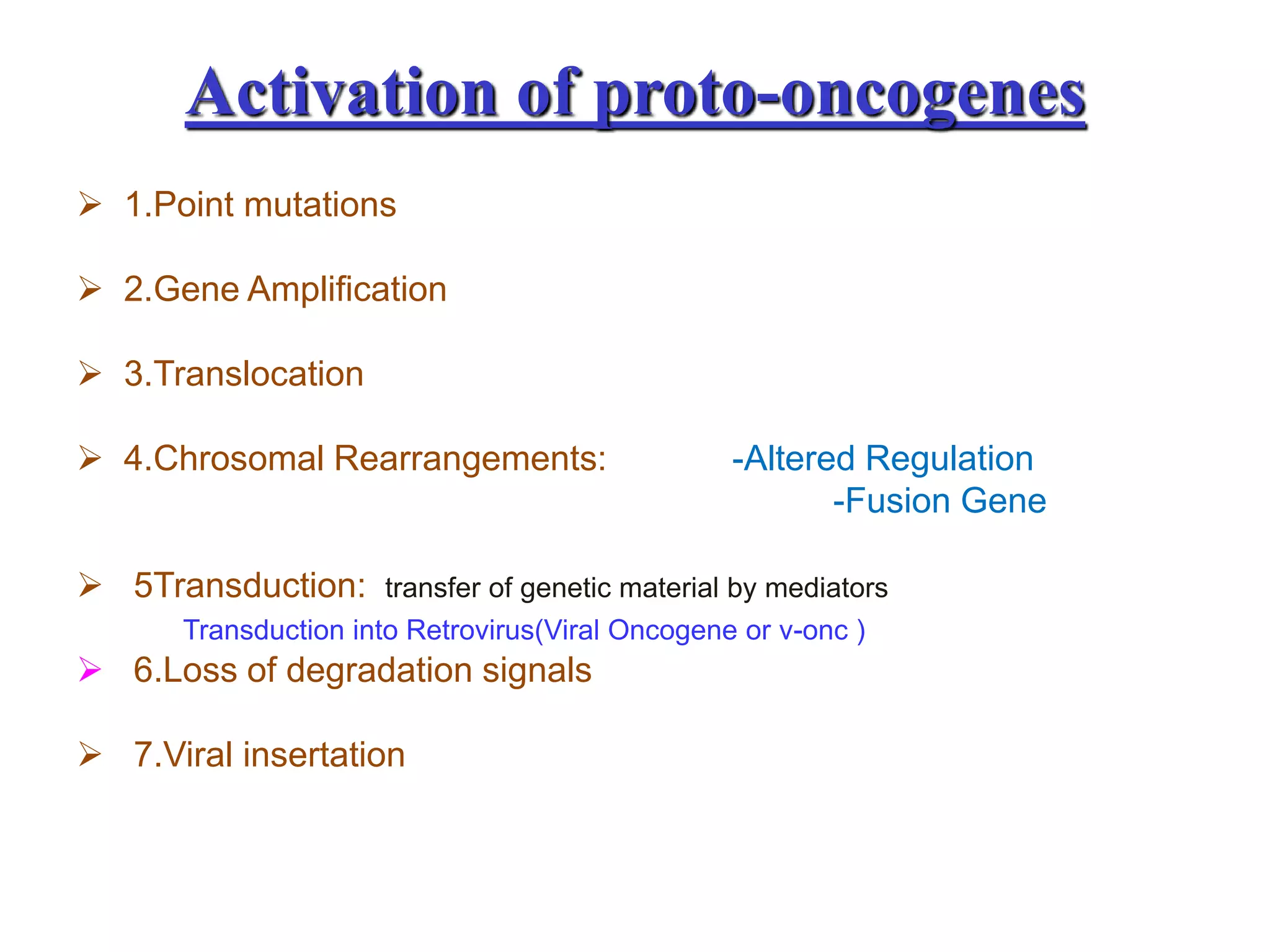 molecular pathogenesis of carcinogenesis | PPT