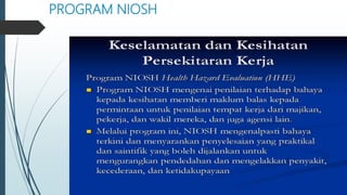 3. persekitaran keselamatan & kesihatan | PPT