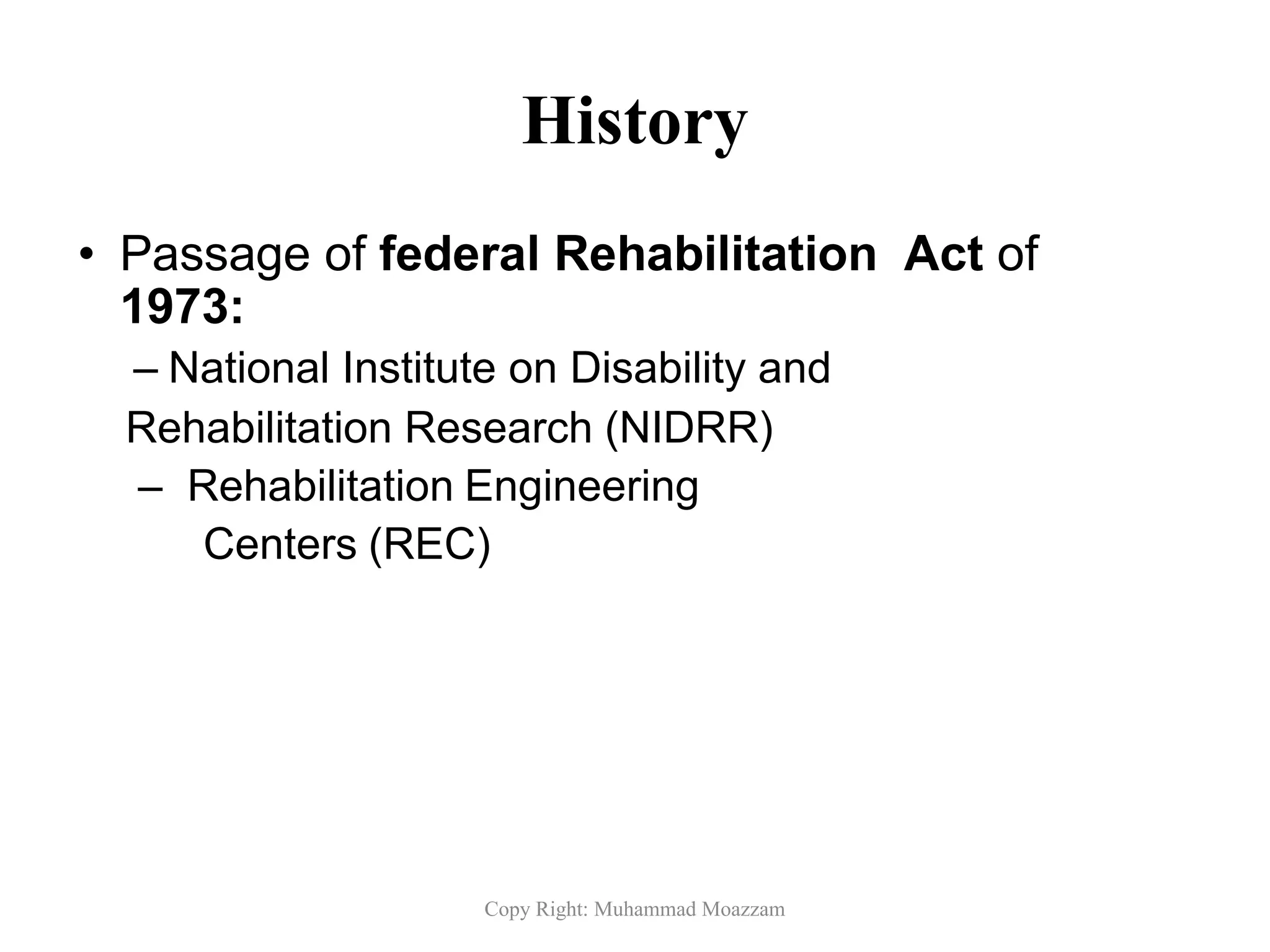 Introduction to rehabilitation | PDF