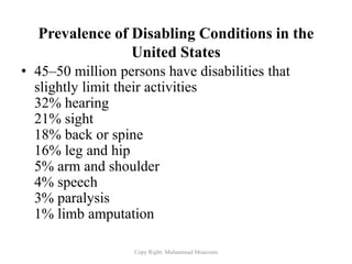 Introduction to rehabilitation | PDF