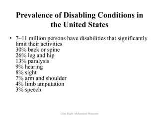 Introduction to rehabilitation | PDF