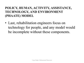 Introduction to rehabilitation | PDF