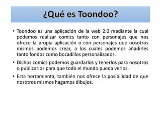 Tutorial ToonDoo | PPTX