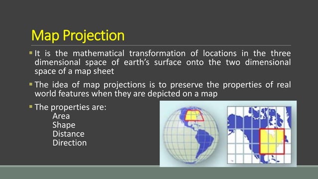 Coordinate Systems Datum And Map Projections Pptx 3 D Graphics Computer Software And
