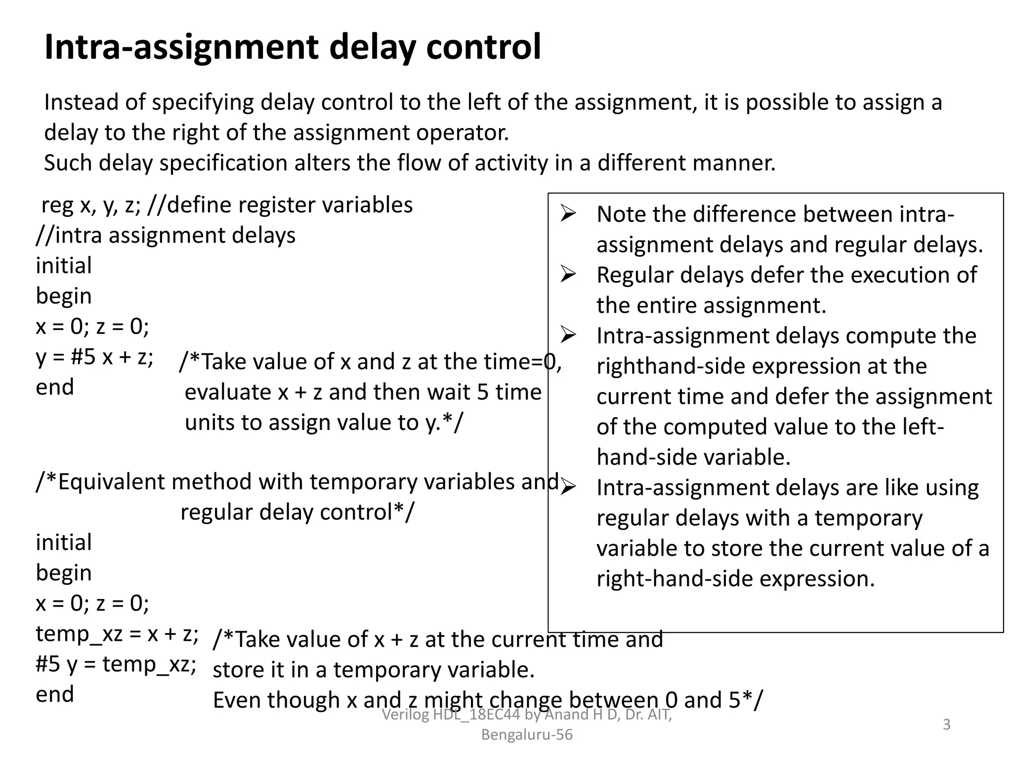 Concepts Of Behavioral Modelling In Verilog Hdl Ppt 6292