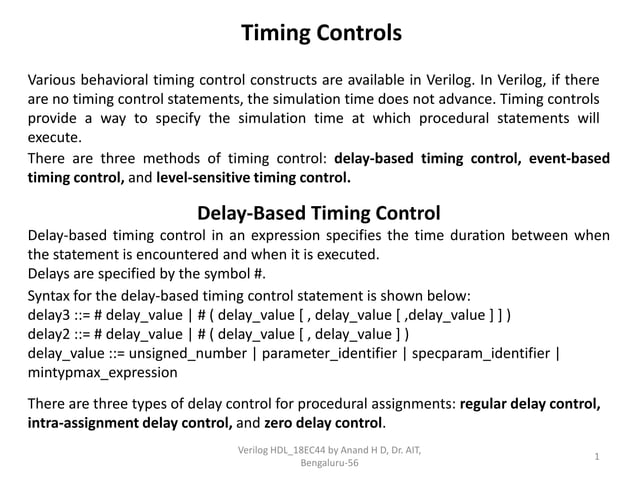 Concepts Of Behavioral Modelling In Verilog Hdl Pdf 9245