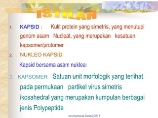 Virologi Dasar | PPTX