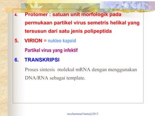 Virologi Dasar | PPTX