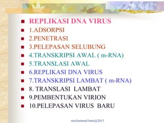 Virologi Dasar | PPTX