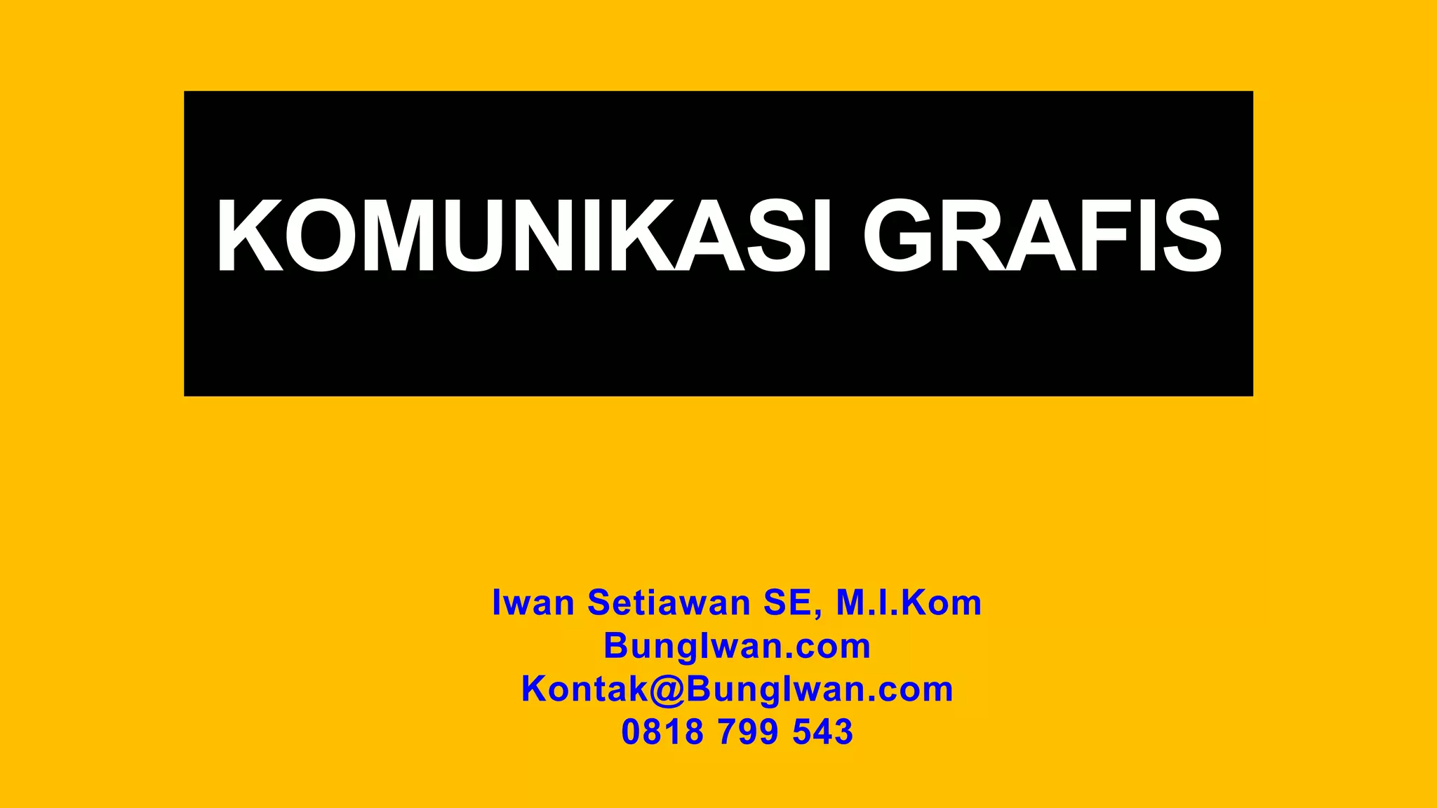 Desain komunikasi visual | PPT