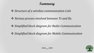 3.1 structure of a wireless communicaiton link | PDF