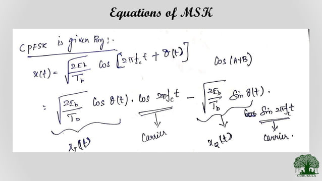 3.3 modulation formats msk and gmsk | PDF | Digital Audio | Computer ...