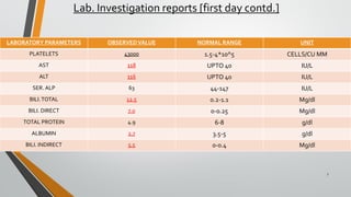 3. a case study on plasmodium falciparum with thrombocytopenia with ...