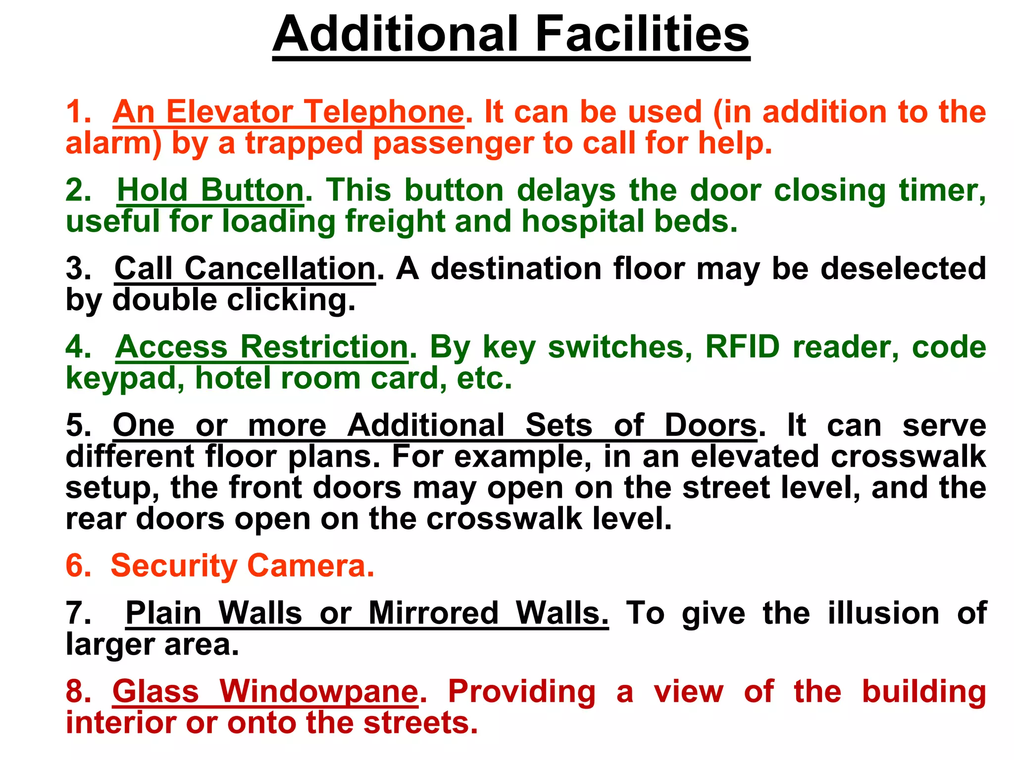 Elevators : Type & Working Principle | PPT