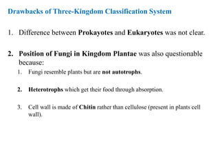 3.3 history of classification Biology - Class 9 - FBISE Islamabad ...
